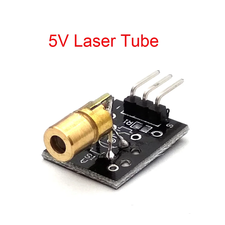 Ky-008 3pin 650nm Laser Head Sensor Red Laser Transmitter Dot Diode ...