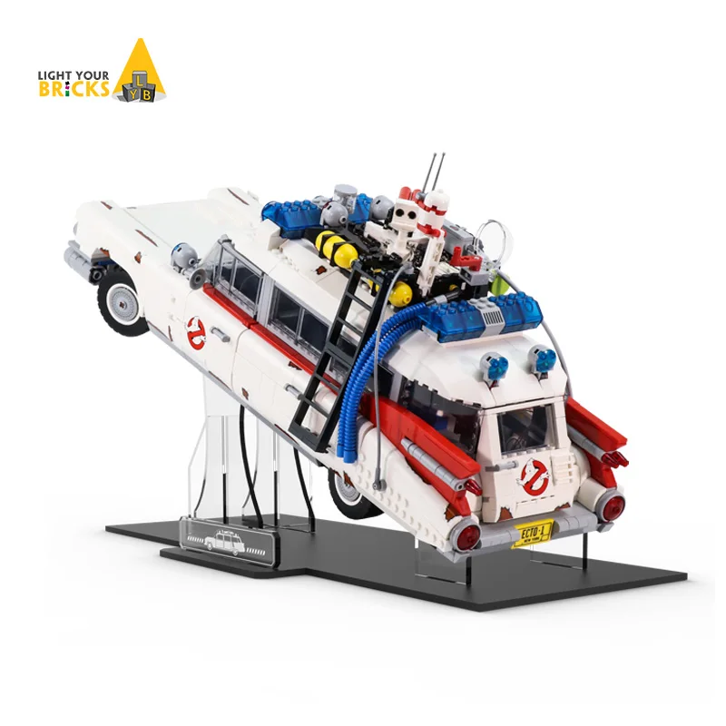 Made in USA Acrylic display stand for LEGO Creator Ghostbusters Ecto-1 ...