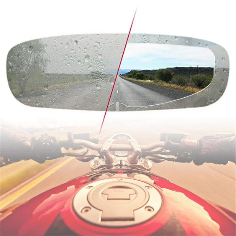 New Anti Fog Helmet Lens Film Universal Motorcycle Patch Helmet Visor ...