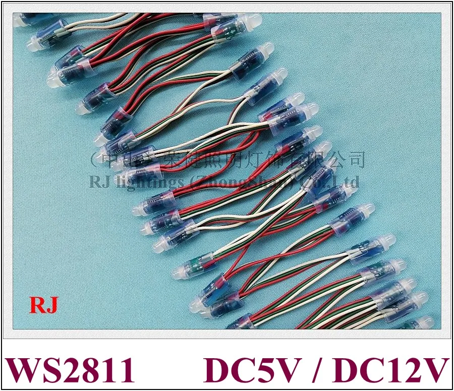 waterproof IP67 WS 2811 digital magic LED pixel light module LED ...