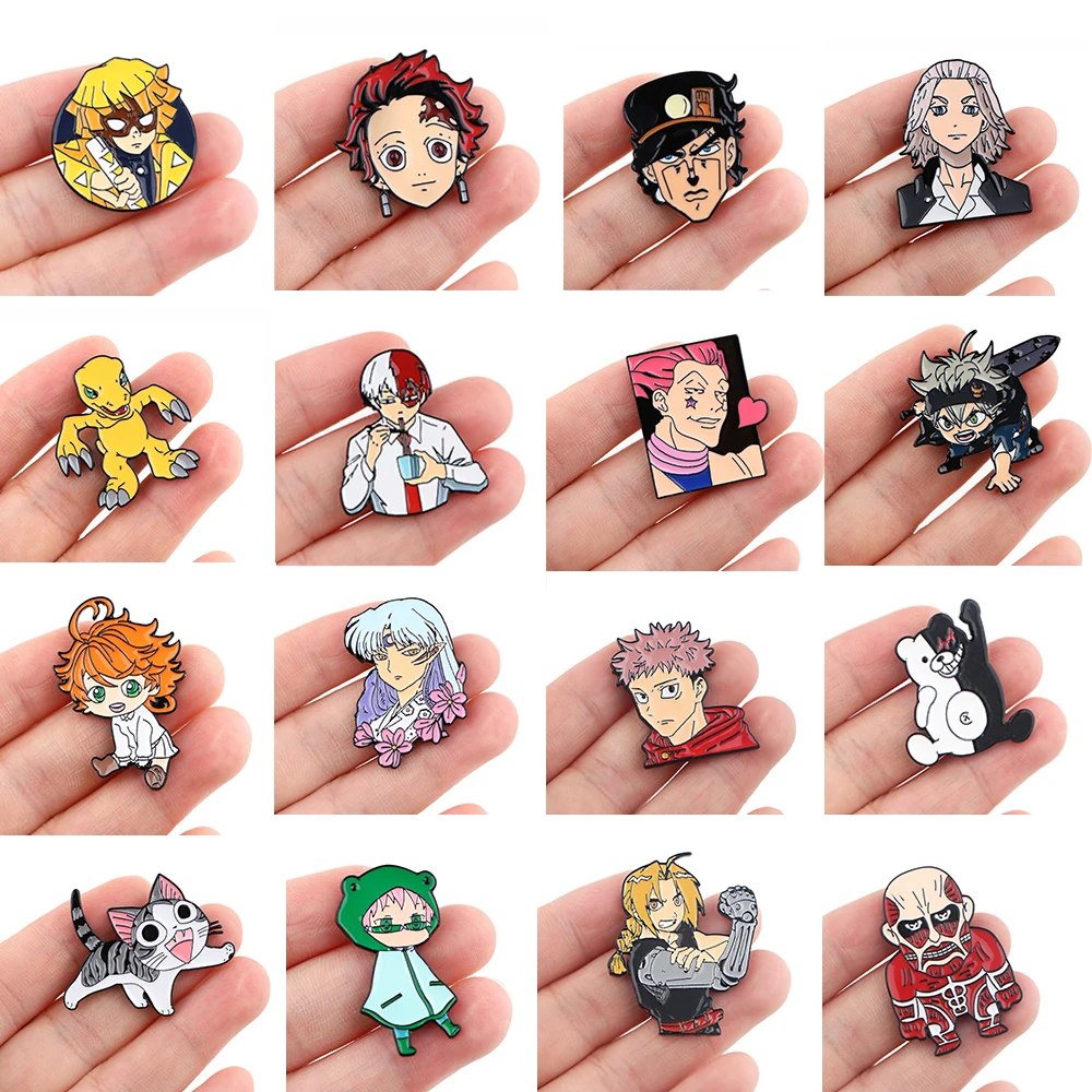 HUNTER×HUNTER Enamel Pin Anime Lapel Pins Badges on Backpack Cute ...