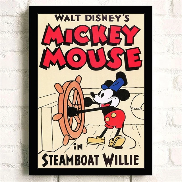 Steamboat Willie Poster