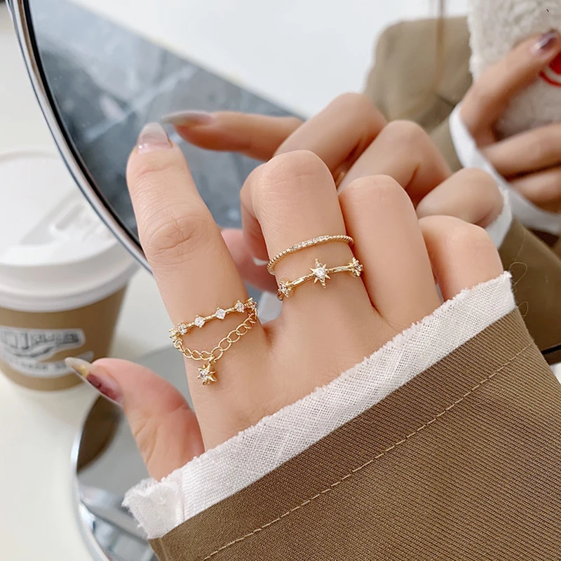 Adjustable Dainty Stackable Rings | Dagiba Jewelry