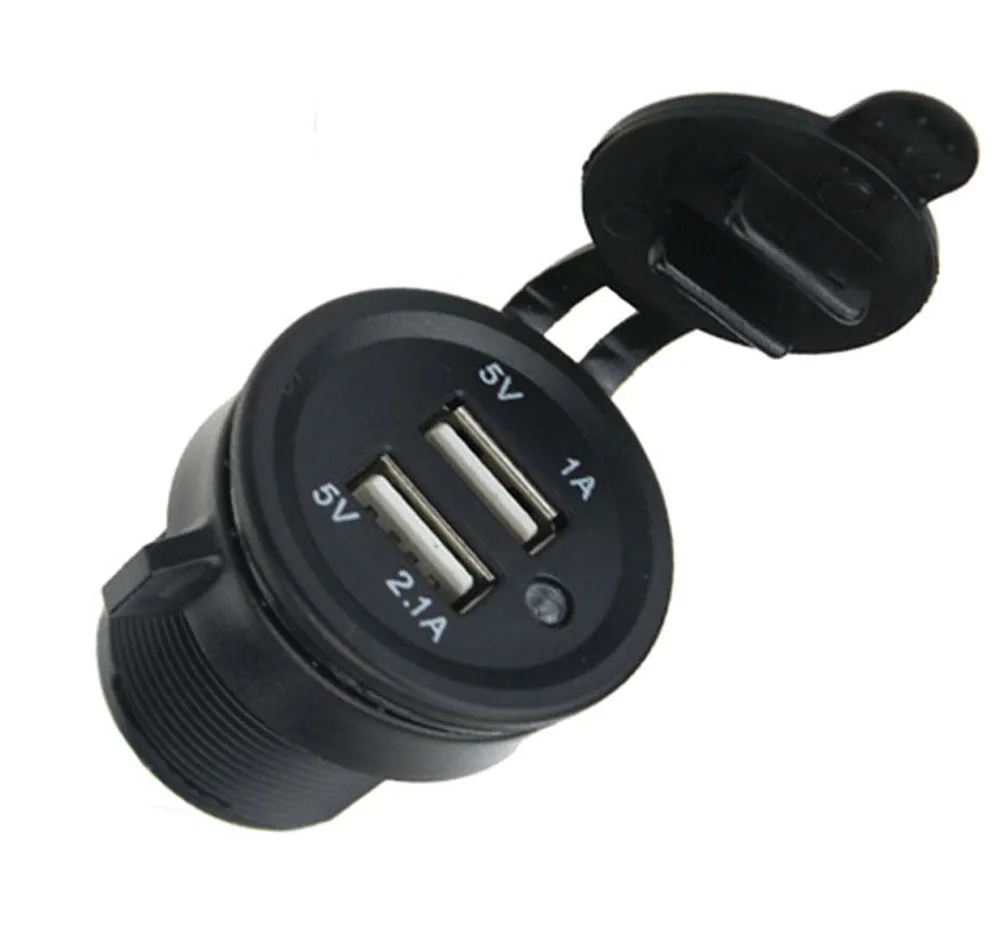 Waterproof 2 Ports SAE to USB Cable Adapter Motorcycle Waterproof ...