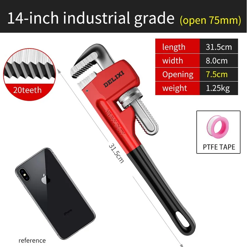 6 Types Of Pipe Wrenches Images: Clear Guide – QIZR