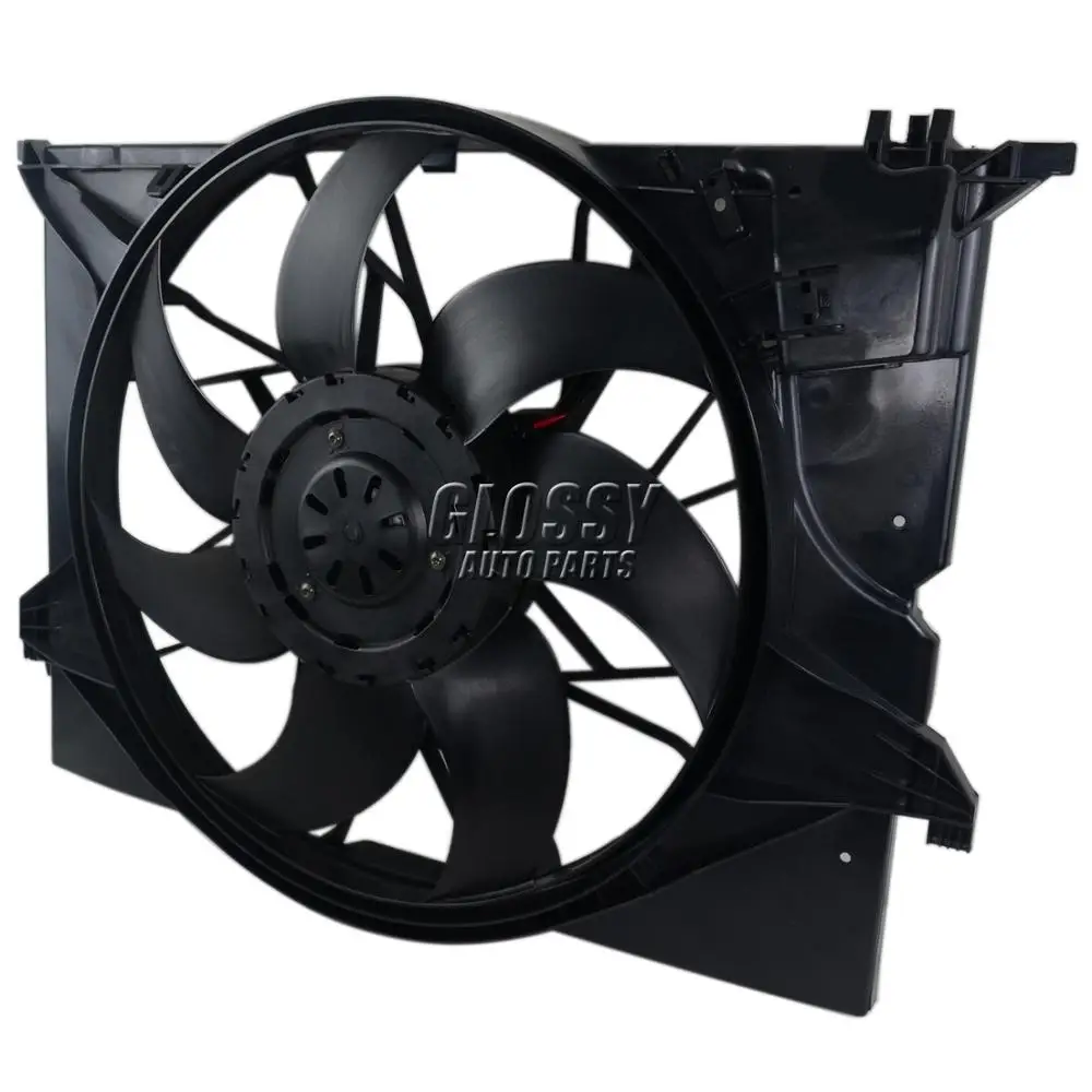 Ap02 Radiator Cooling Fan Assembly For Mercedes S W221 C216 S400 S350 ...