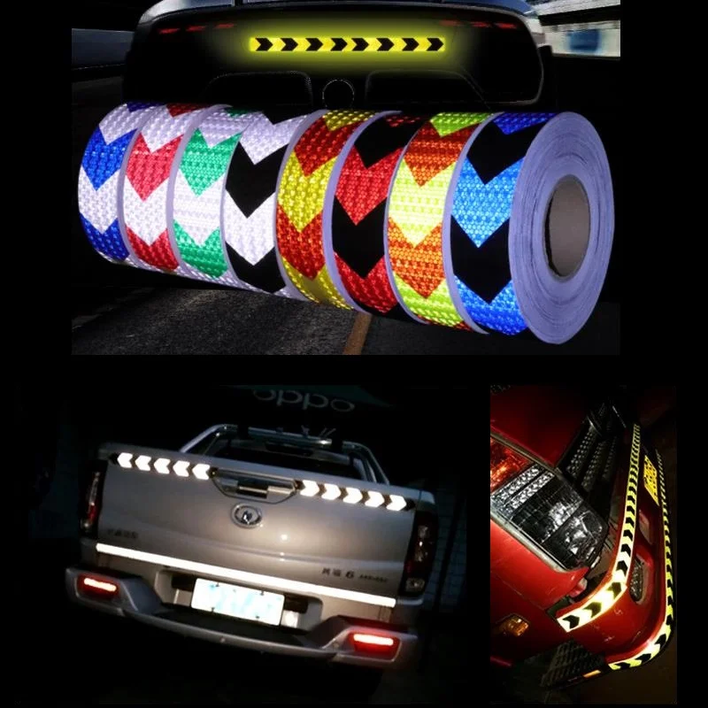 Night Reflect Tape Sticker Car Guidepost Adhesive Reflective Safety ...