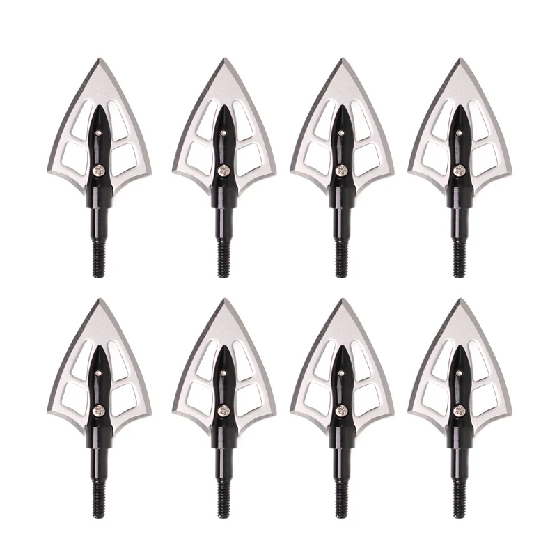 100 Grain Broadheads For Compound Bow 100 Grain Broadheads - 4 Razor ...