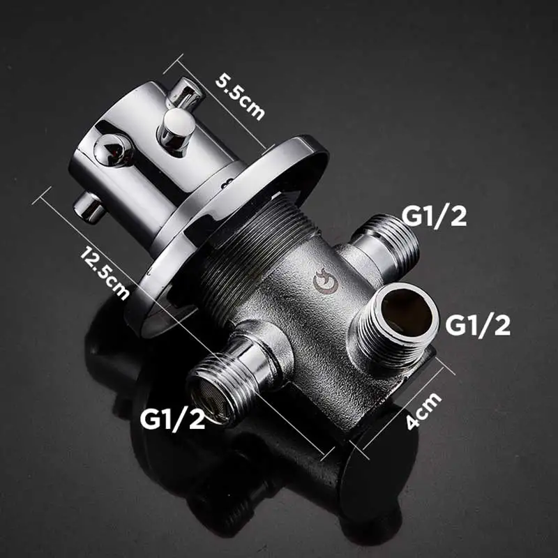 Mitigeur thermostatique en laiton à cartouche chromée,robinet mitigeur ...