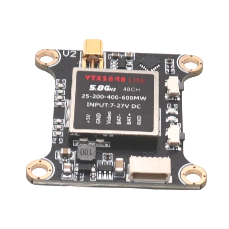 VTX5848 LITE 48CH 5,8G 25/100/200/400/600mW módulo transmisor de vídeo ...