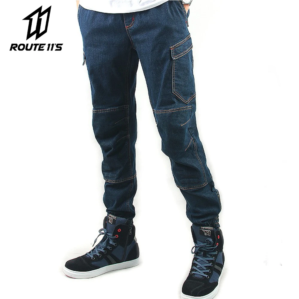 DUHAN Motorcycle Jeans Men Motocross Pants Riding Jeans Protective Moto ...