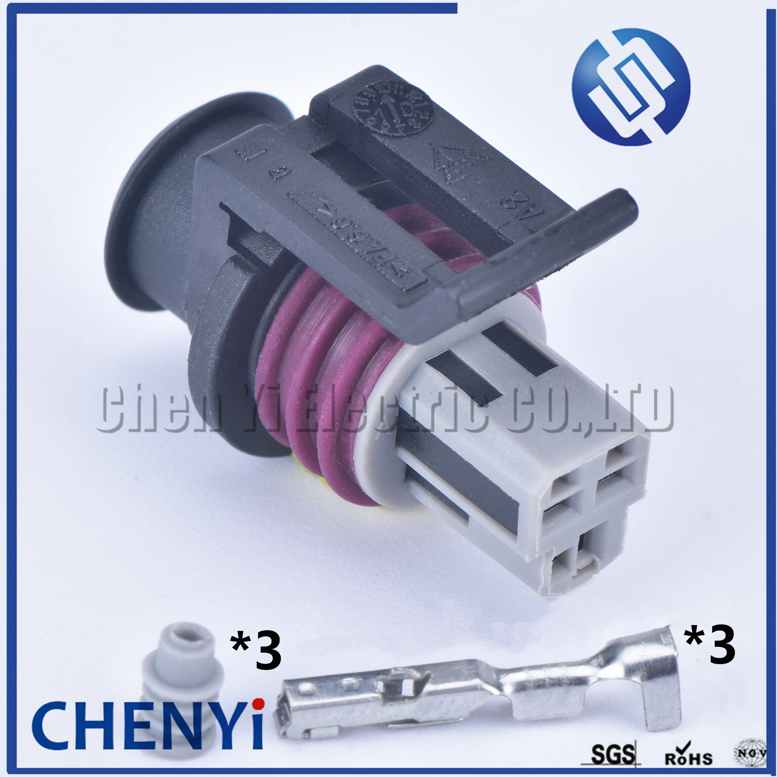1-5-set-3-Pin-Female-Auto-Connector-15397149-sensor-throttle-plug-For ...