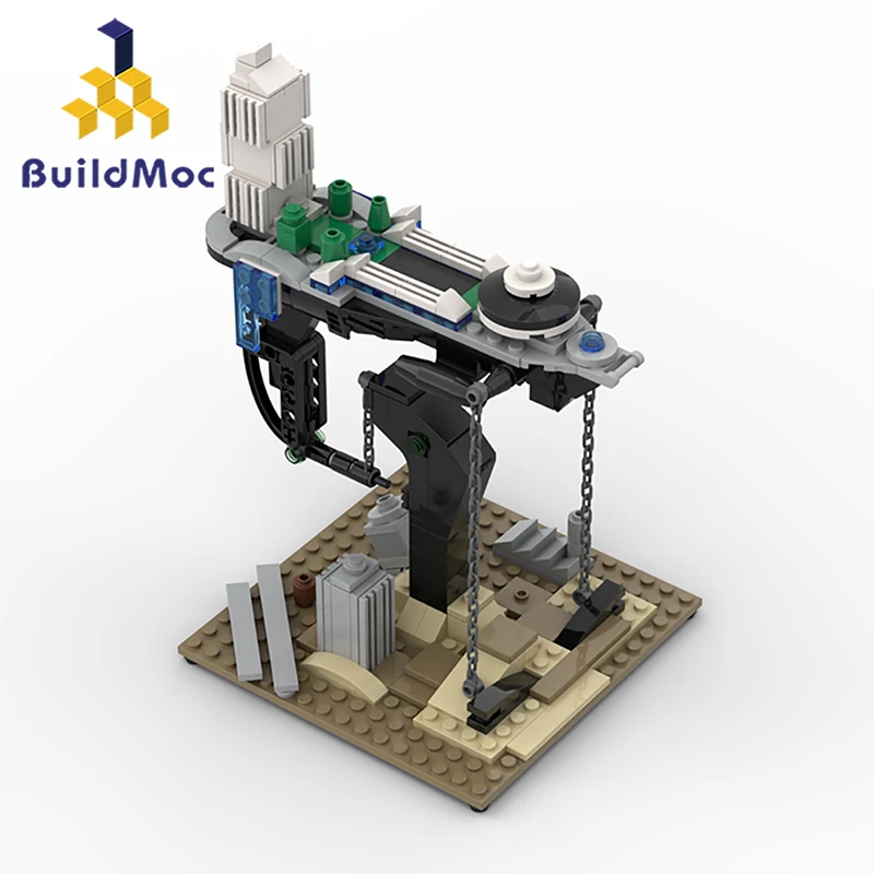 BuildMOC Creator Tensegrity Sculptures Suspended Gravity Building ...