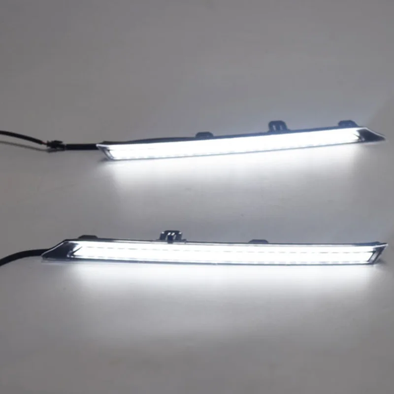 Toyota Rav's daytime LED lights 2019 RAV4 DRL yellow intermittent ...