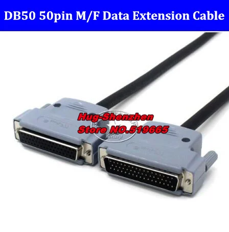 Cable de extensión de datos SCSI DB50 de 50 pines macho a hembra ...