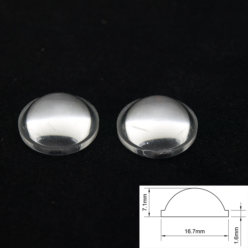 2pcs-17mm-MINI-PMMA-Plano-Convex-Acrylic-Lens-for-Zoom-LED-Flashlight ...