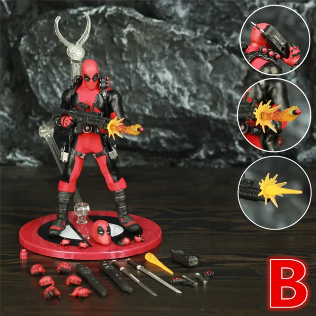 One:12 Marvel Deadpool 6 Action Figure Clothes Cloth Suit Dead Pool ...