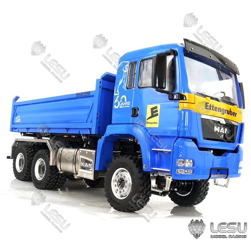 LESU MAN TGS 3 way 1/14 RC Hydraulic Dumper Truck ModelMotor ESC Light ...