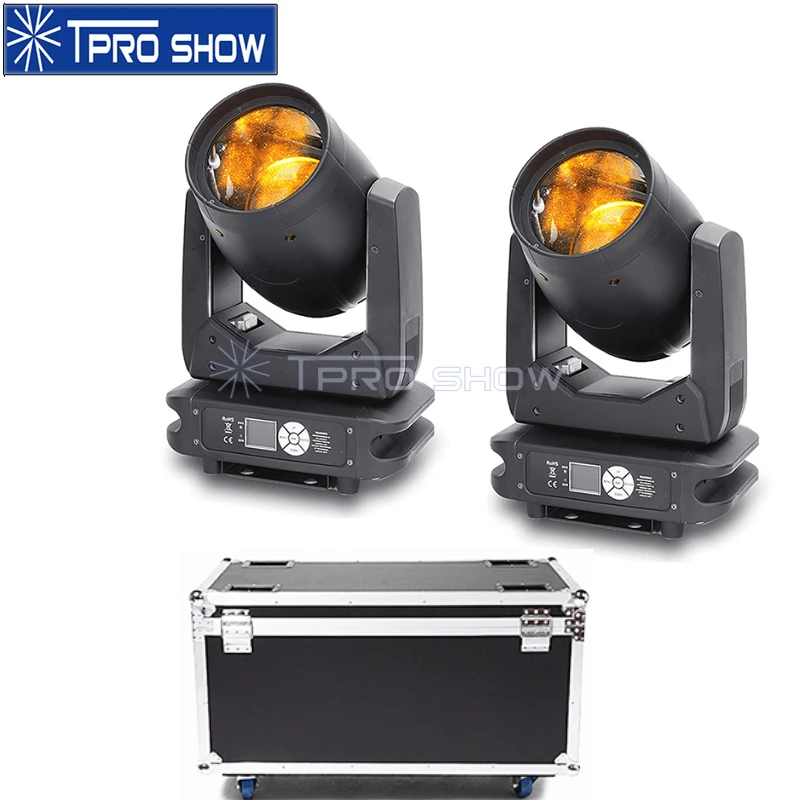 2 pces moving head beam 100w led lira lavagem feixe gobo efeito de ...