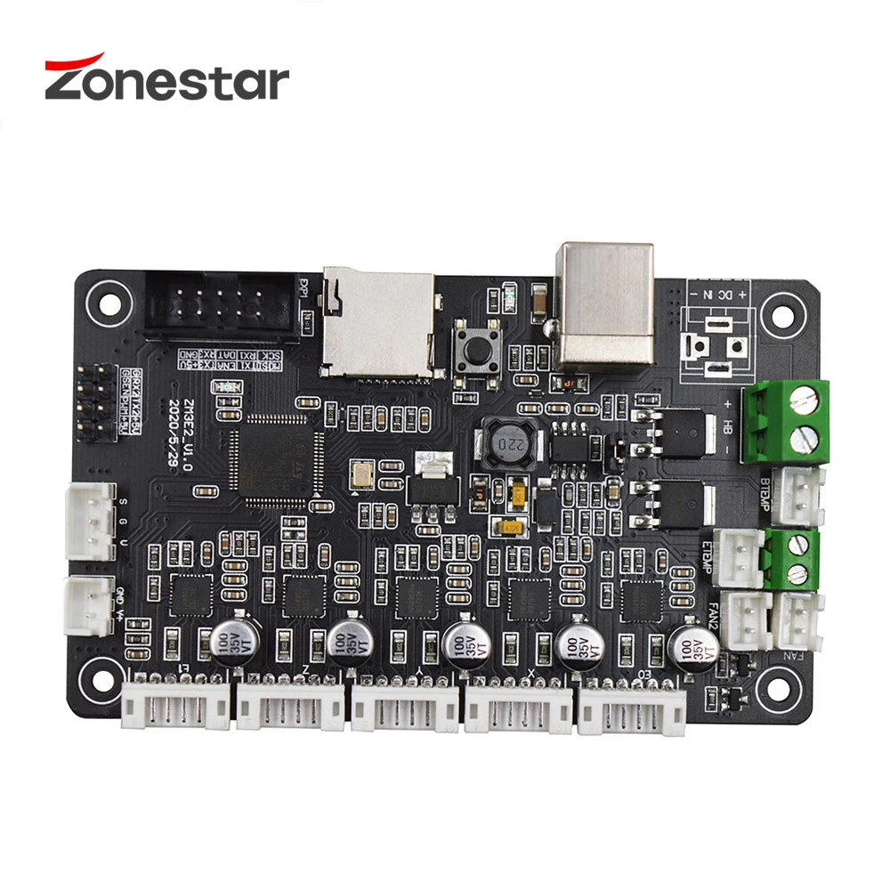 New Arrival 32bits 5 Motor Drivers Reprap High Integrate All In One Mini 3D Printer Control ...