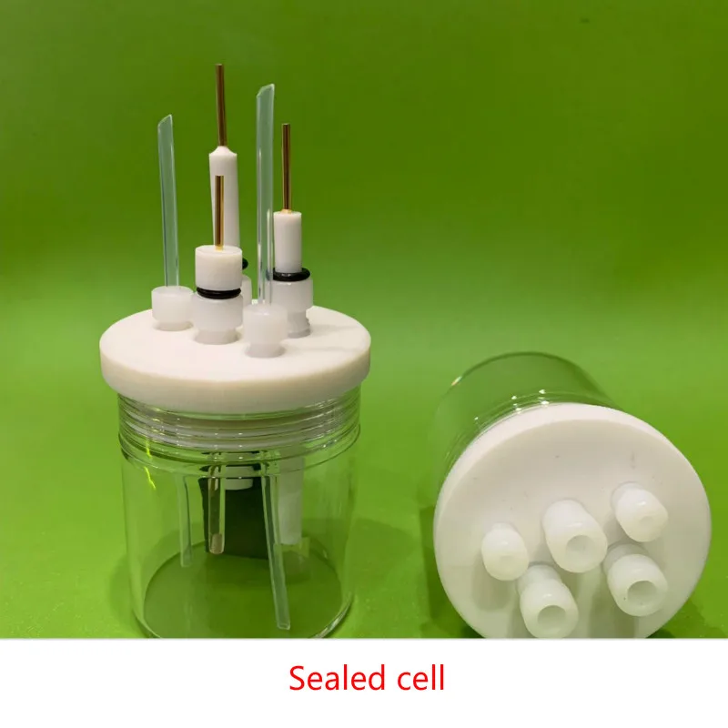 Electrolytic cell. C001 sealed cell. Straight five port sealed ...