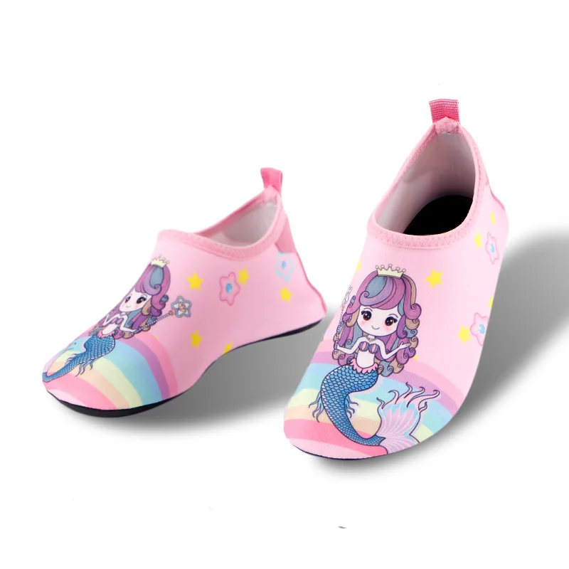 Water Shoes for Kids Girls Boys Swimming Shoes Cartoon Summer Aqua ...