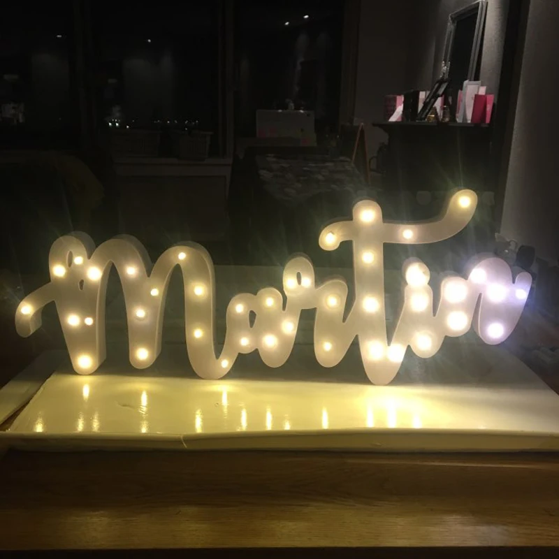 Personalized-Name-LED-Lamp-Sign-Marquee-Light-Up-Night-LED-Grow-Light ...