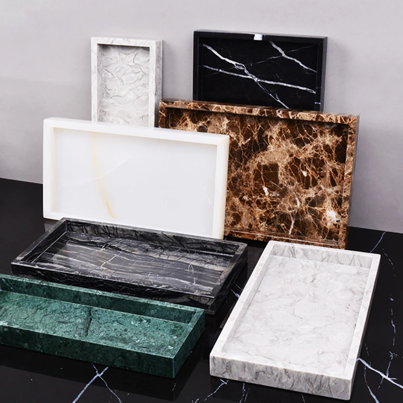 Real Natural Marble Tray with Handles: The Ultimate Guide to Function ...
