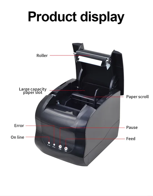 Xprinter 365b Barcode Label & Receipt Printer