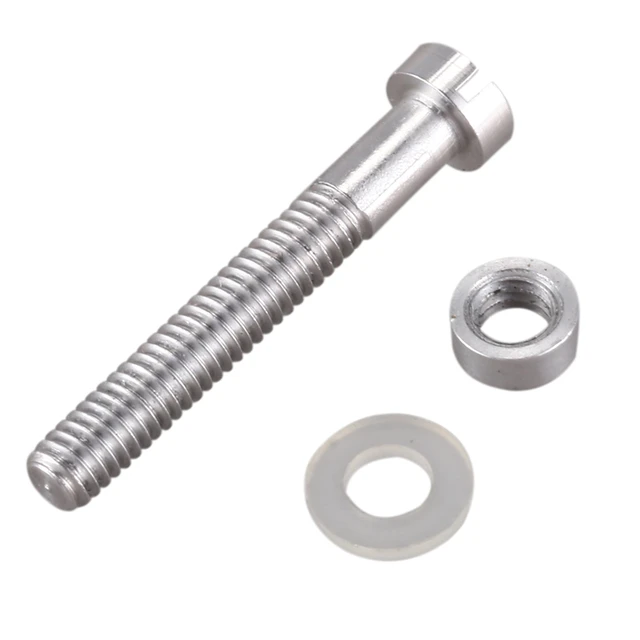 Cartridge Mounting Hardware 50-Piece Turntable Screw Kit - Stainless ...
