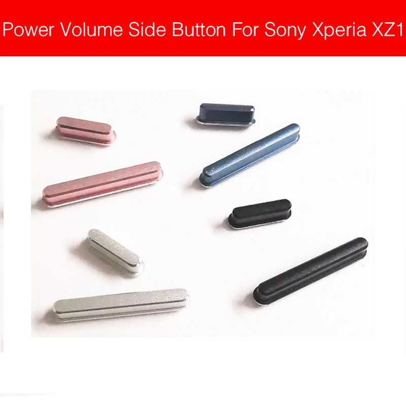 1 Set Power & Volume Side Buttons For Sony Xperia XZ1 Up/Down Volume ...