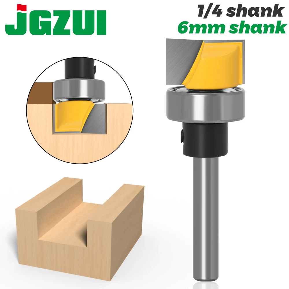1pc Hinge Mortise/Template Router Bit 3/4"W X 7/16"H 1/4" 6mm Shank ...