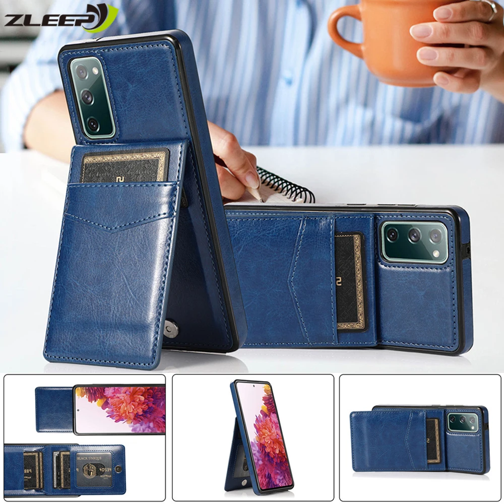 Wallet Card Leather Case Samsung S22 Ultra | Phone Wallet Samsung 20 ...