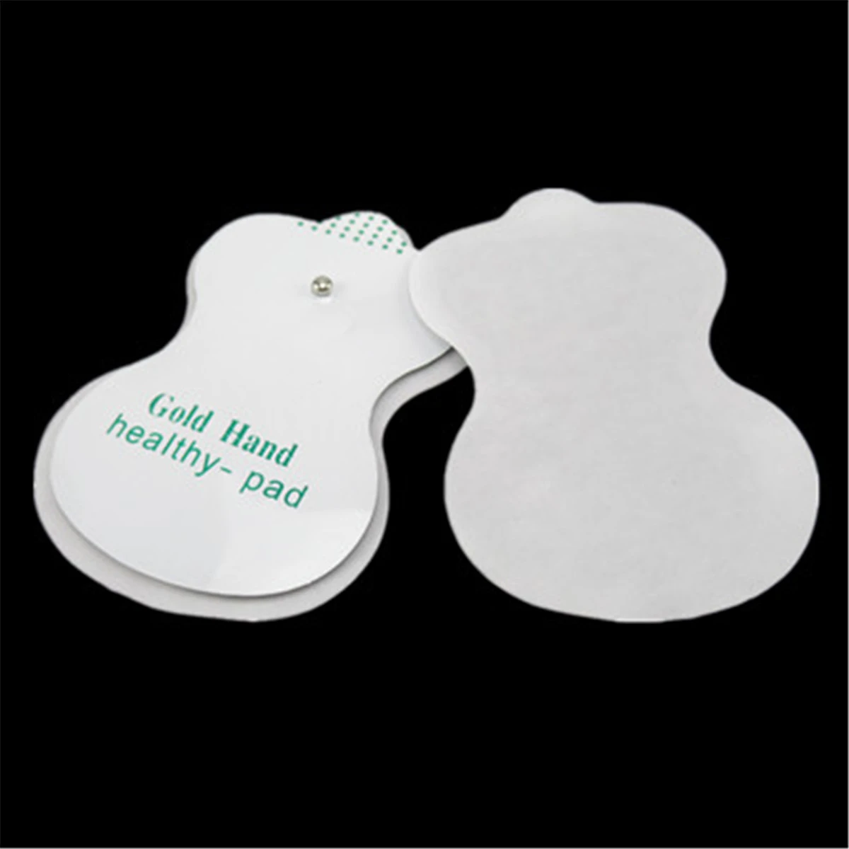 2 PCS Gold Hand Healthy pad Replacement Electrode Pads Massage Patches ...
