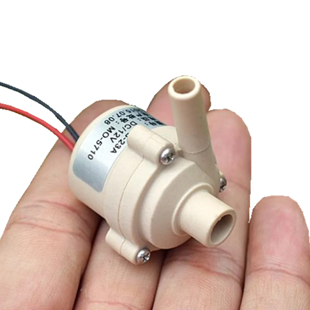 Mini brushless water pump Built in driver DC12V 0.38A Mute high ...