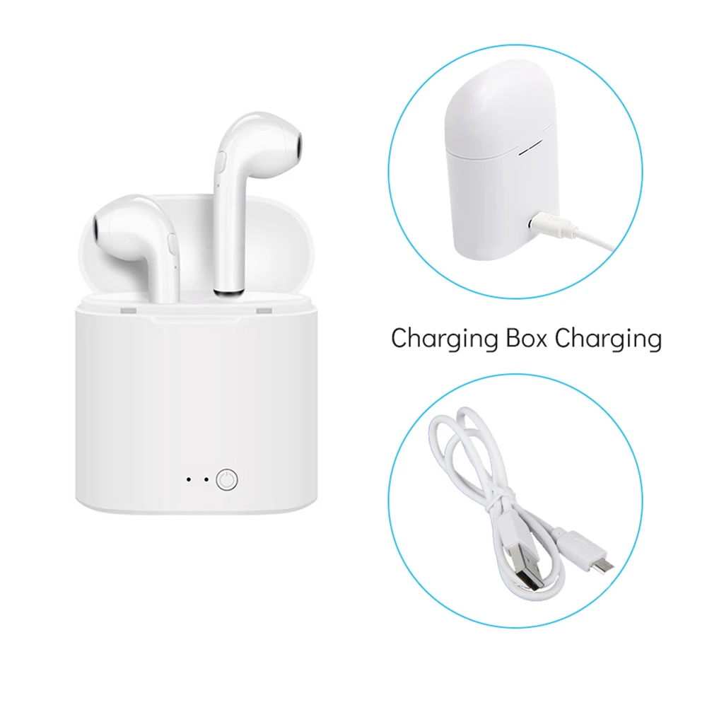 I7 Mini TWS, беспроводные Bluetooth 5,0 наушники, мини спортивные ...