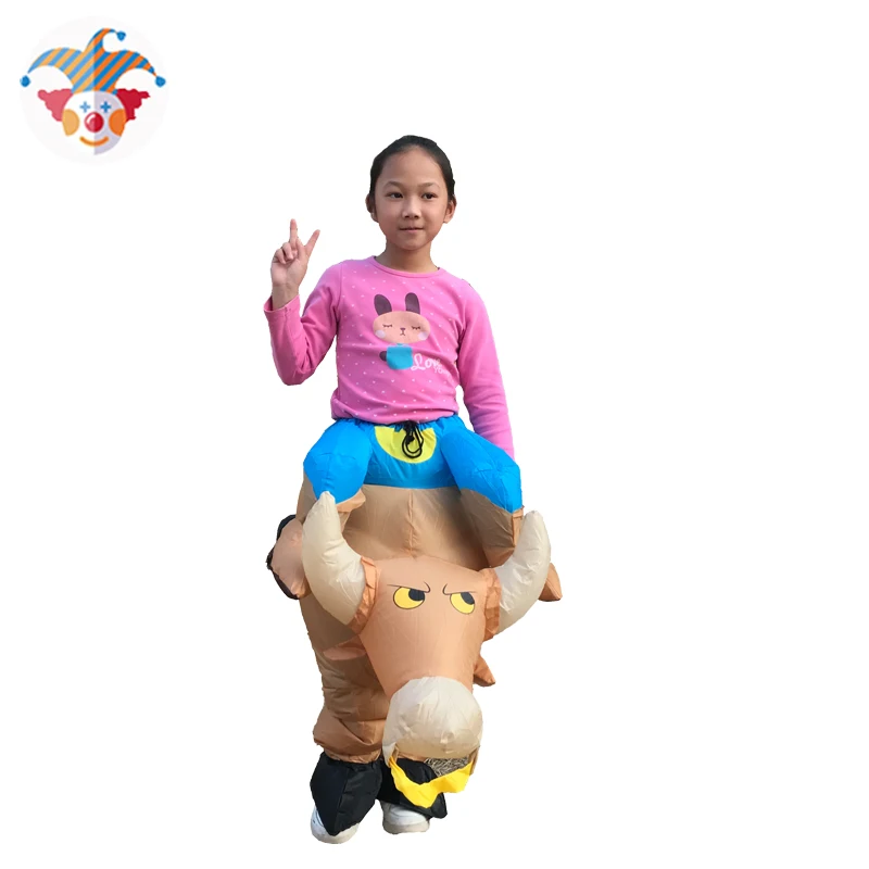 Purim Halloween Erwachsene Mens Aufblasbare Bull Reiten Phantasie Kleid ...