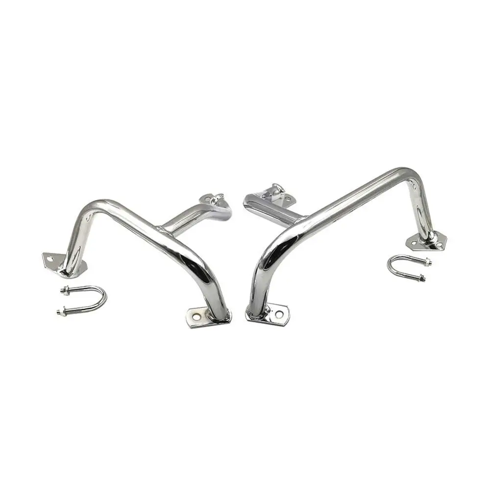 Highway-Crash-Bar-CNC-Engine-Guard-Rail-Motorcycle-Fence-Bumper-Front ...