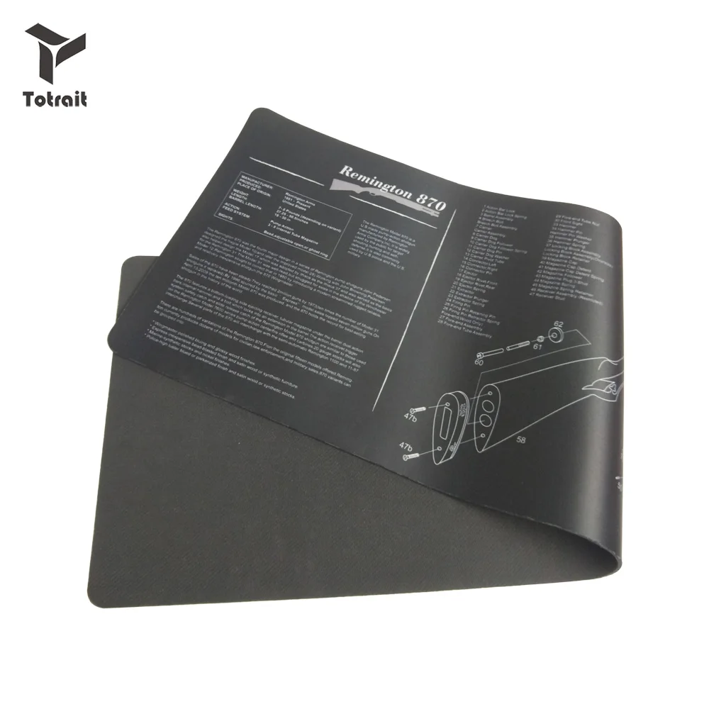 Remington 870 Rubber Mat With Parts Diagram and Instructions Armorers ...