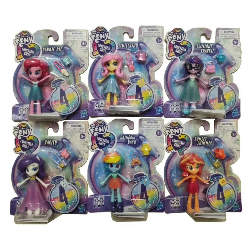 Hasbro figura de My Little Pony Equestria para niñas, modelo de Casa de juegos, regalo de ...
