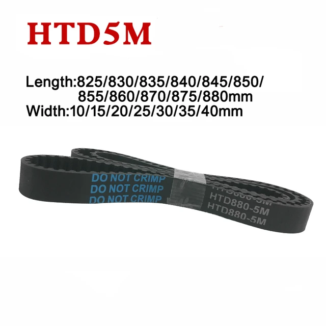 HTD 5M Synchronous Timing Belt C=1270/1290/1295/1300 Width, 46% OFF