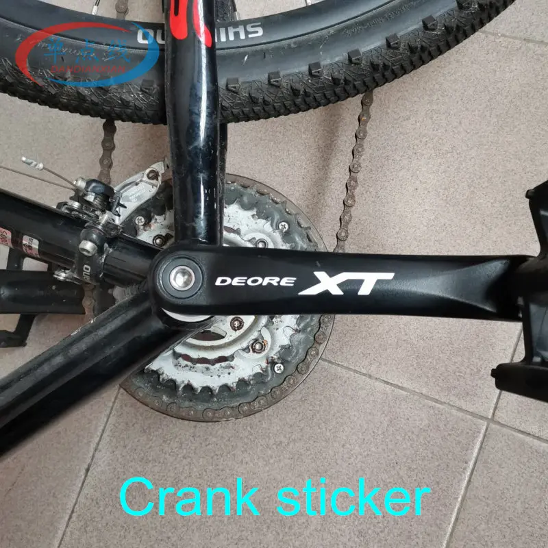 1set Crank Sticker Tooth Plate Stickers Crank Protection Decoration ...