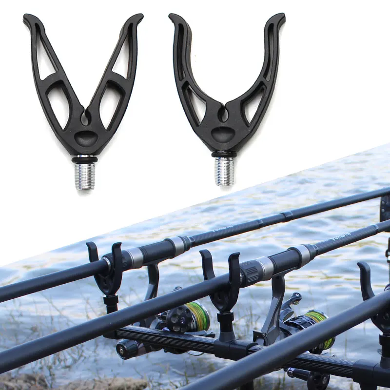1 pcs Carp Fishing Rod Rest Head Gripper Fishing Rod Holder With Alloy ...