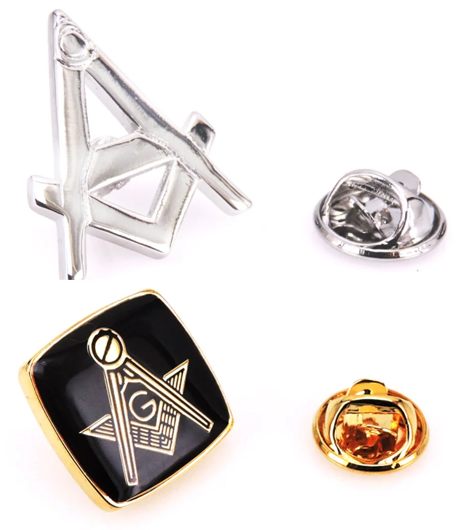 20pcs-lot-Freemason-Brooches-Copper-Enamel-Free-Mason-Brooch-Pin-Badge ...