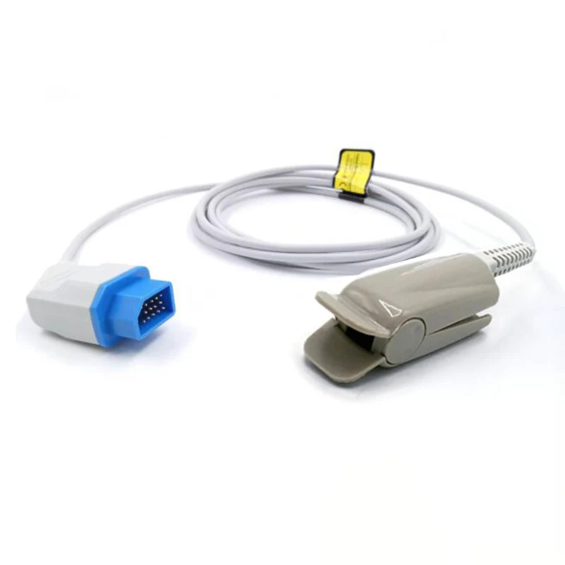 Nihon Kohden 14 Pins Adult Finger SpO2 Sensor Pulse Probe for BSM Life ...