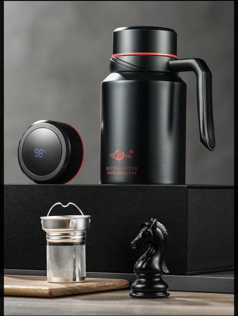 GOURDE BIDON,D4-400ml--Thermos Intelligent avec infuseur à thé, 400 ...