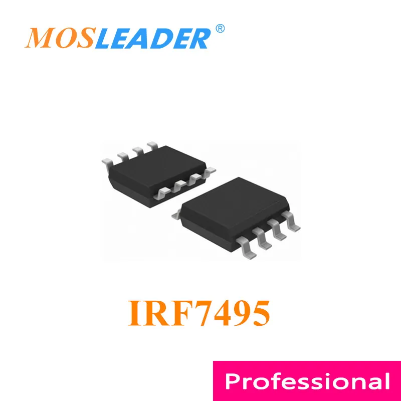 Mosleader IRF7495 SOP8 100 Uds 1000 Uds 100V 30mR @ VGS = 10 V, Canal N ...