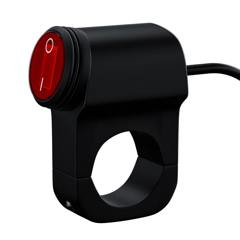 Motorcycle Lights Waterproof Aluminum ATV Light Switch - Fits 7/8 ...