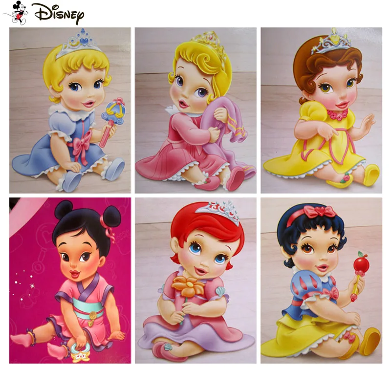 Disney DIY Diamond Painting "Cartoon princess baby" Full Drill Square ...