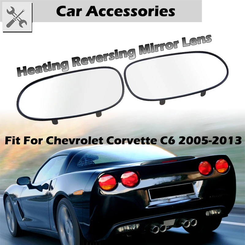 C6 corvette rear view mirror glass replacement store